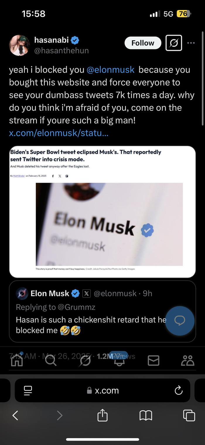 7000 Elon Tweets. What? - 9GAG