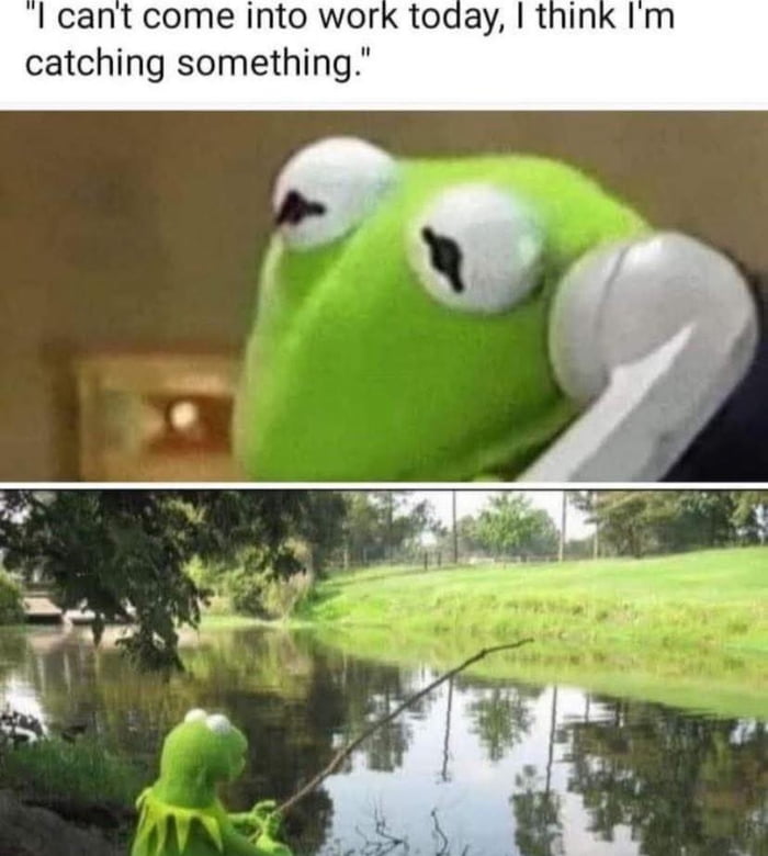A bad day of fishing is better than a good day at work - 9GAG