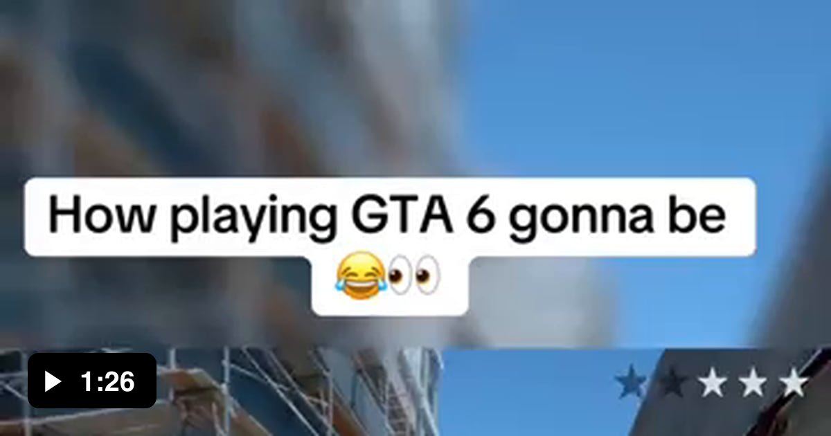 Crazy GTA 6 Graphics - 9GAG