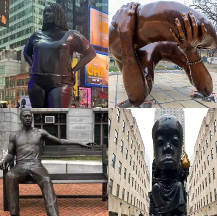 Can we get a statue of spongebob i think we can all get on board with ...