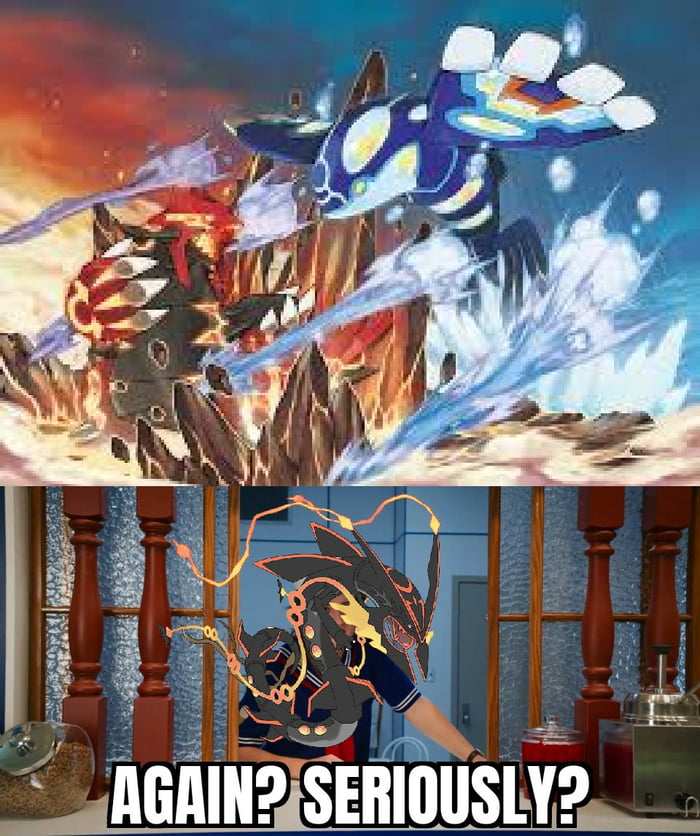 Rayquaza is so badass he doesn't even need a stone to mega-evolve - 9GAG