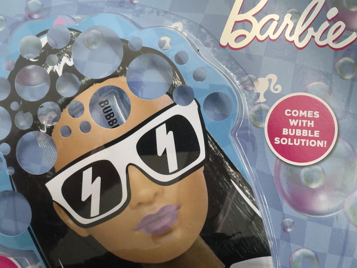 SS logo on Barbie toy - 9GAG