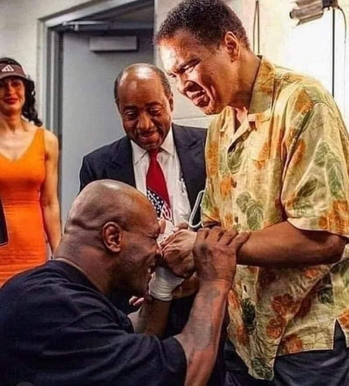 Muhammad Ali said he would see Tyson train one day but he never did ...