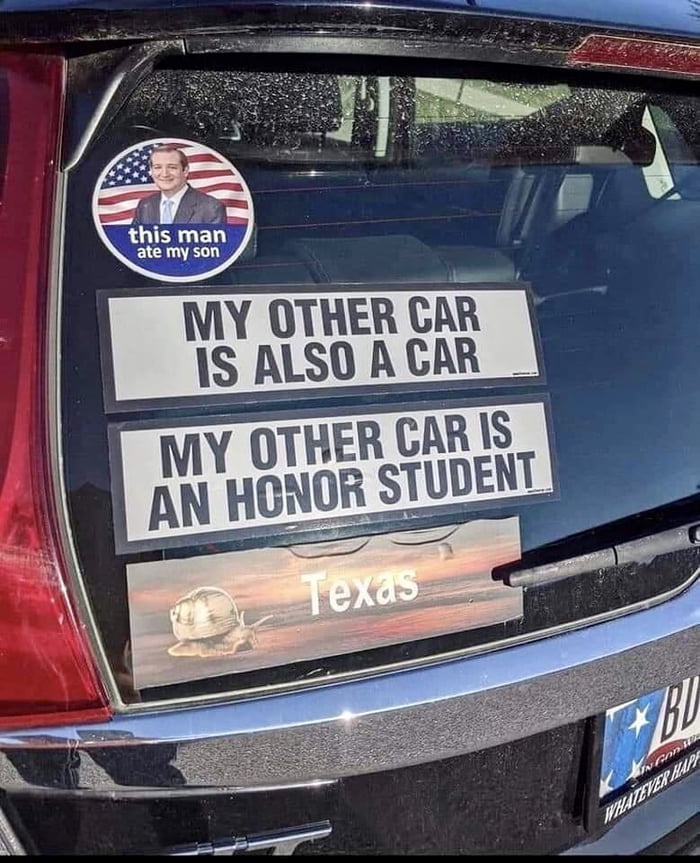 Typical car stickers - 9GAG