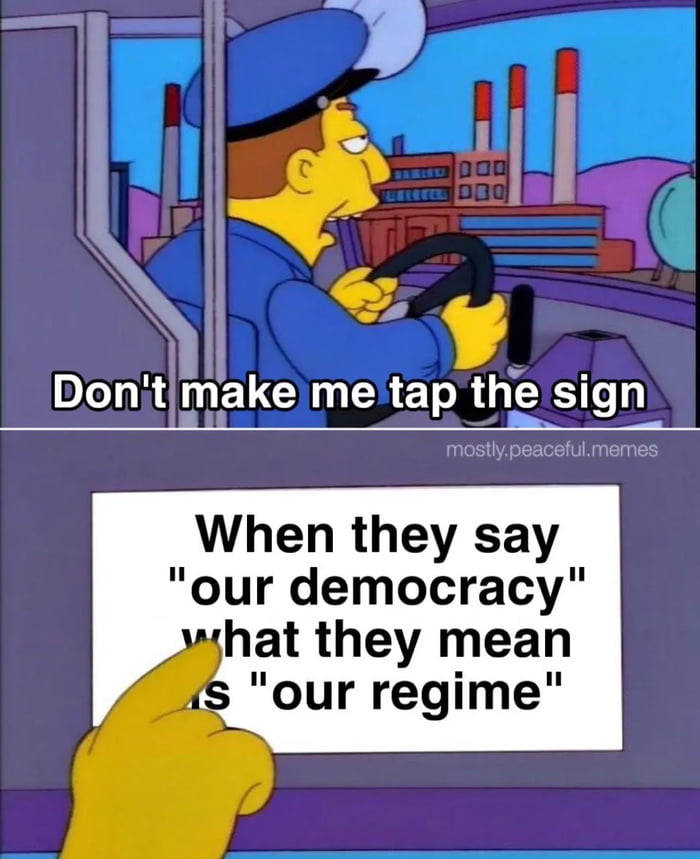 Always remember this, don't make him tap the sign. - 9GAG