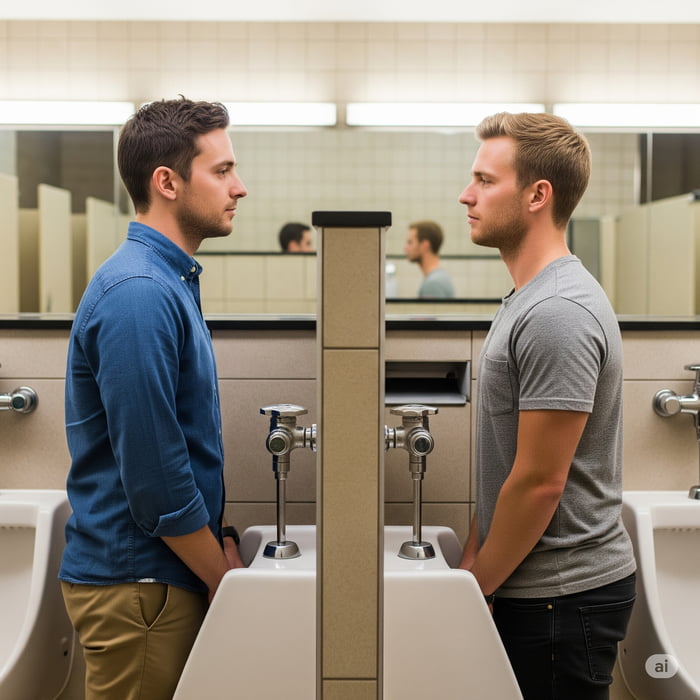 The perfect urinal design - 9GAG