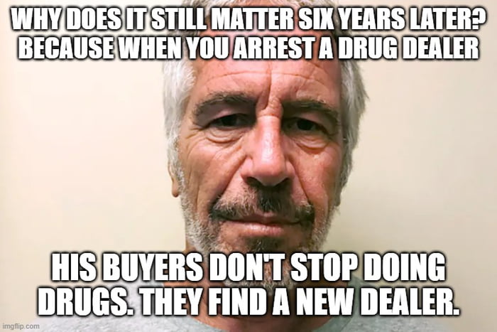 "Are you still talking about him?" Yeah. Because his clients are still ...