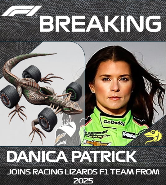 Pretty Intense: The new addition to CLDBLD Racing Lizards F1 Team - 9GAG
