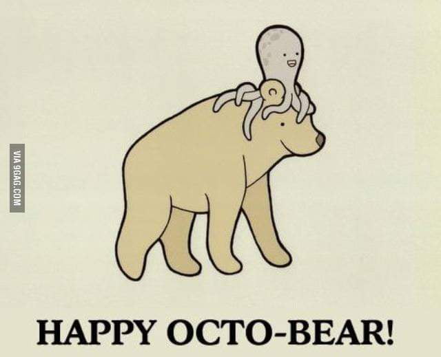 Welcum to octo-bear - 9GAG