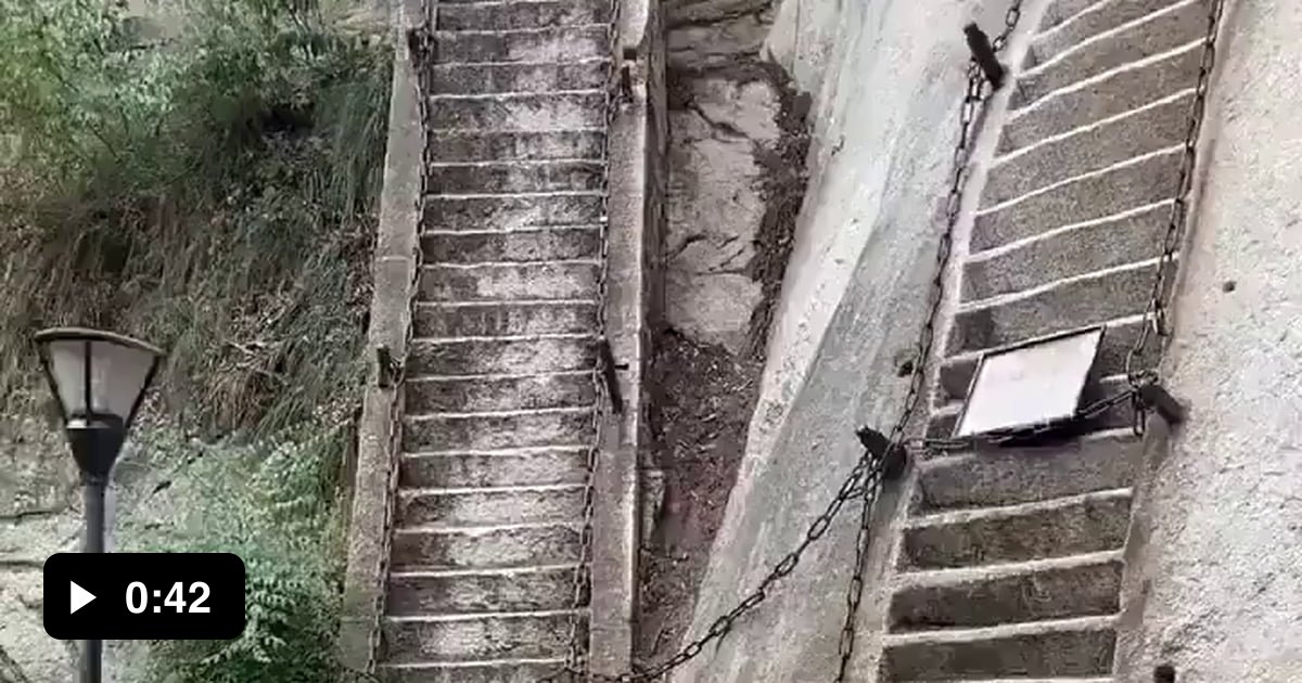 Stairs of Cirith Ungol irl - 9GAG