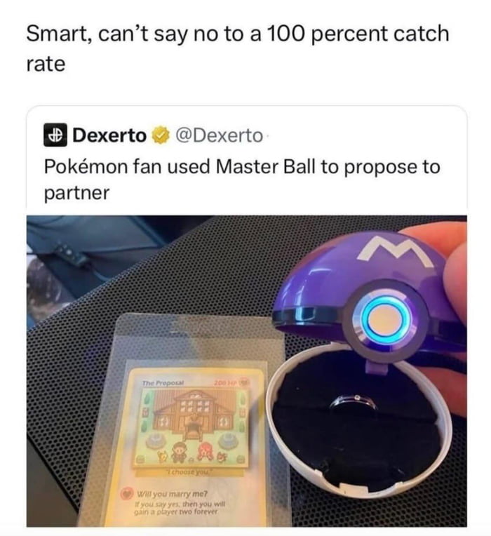 Master ball or love ball - 9GAG