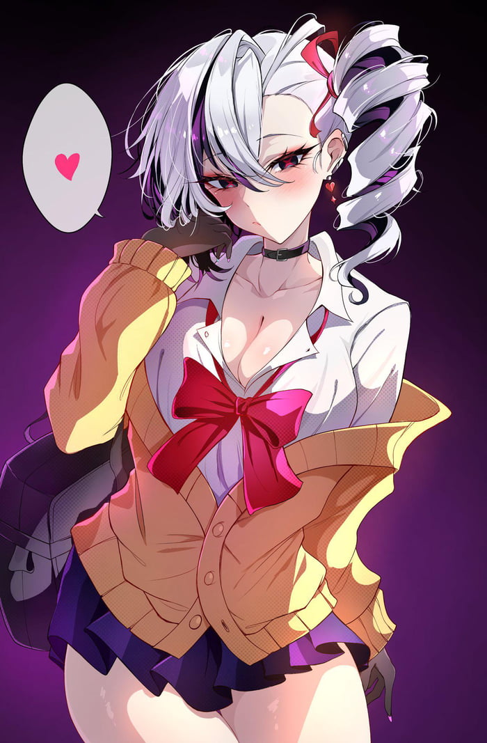 JK Gyaru Arlecchino - 9GAG