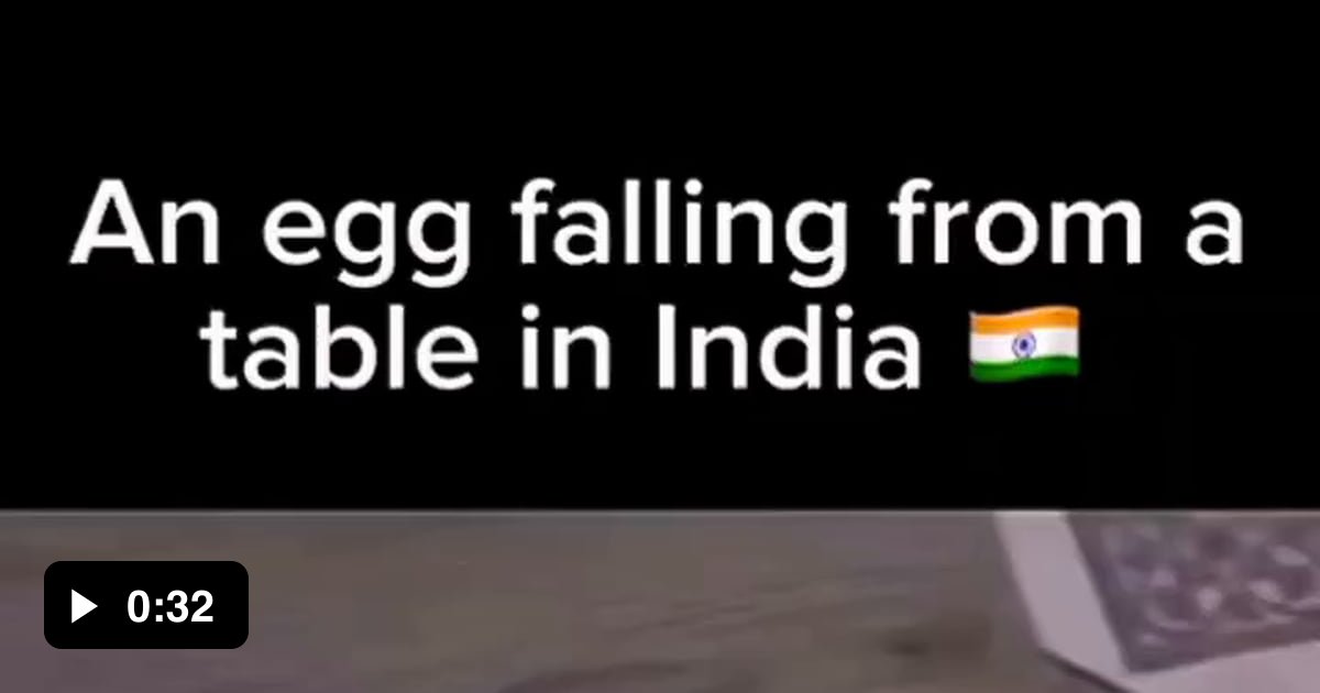 An egg falling! - 9GAG