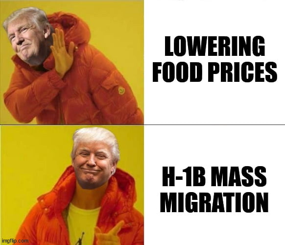You like cheap food prices? here H-1B - 9GAG