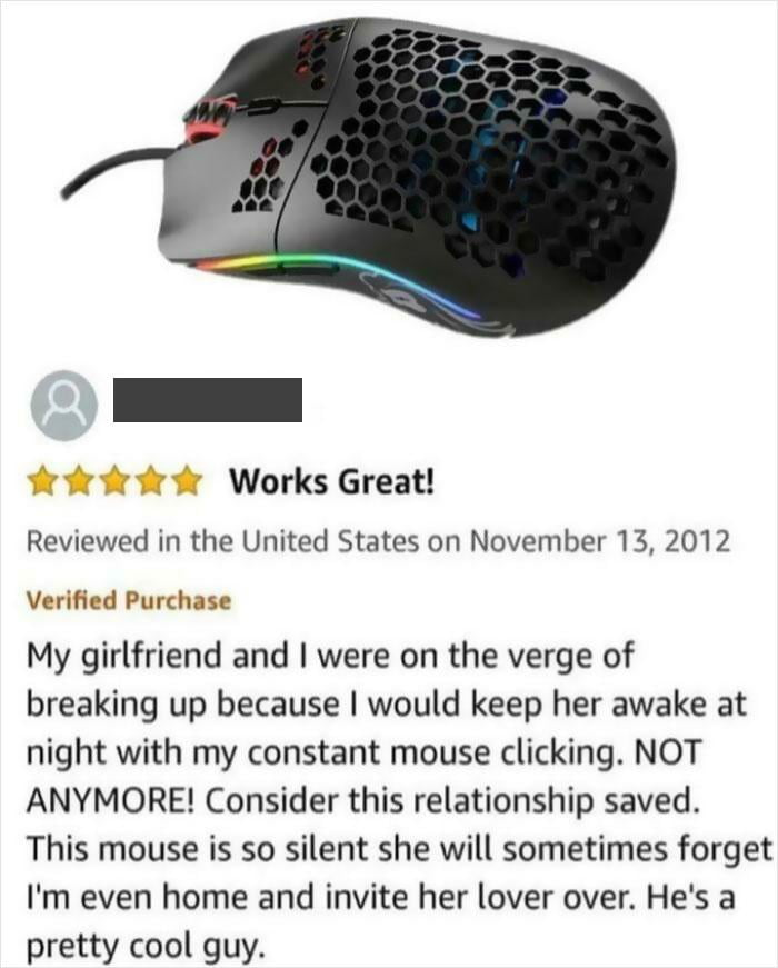 Taking honest reviews to another level - 9GAG