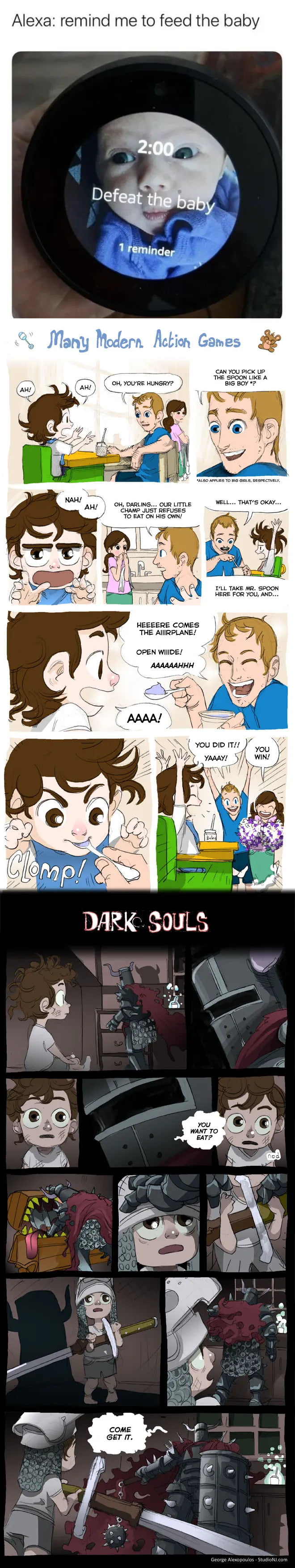 Defeat the baby - 9GAG