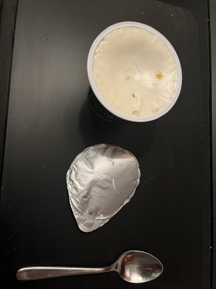 While y’all are having a blast with BBQs, sticks, and landscapes, I just peeled my yogurt lid ...