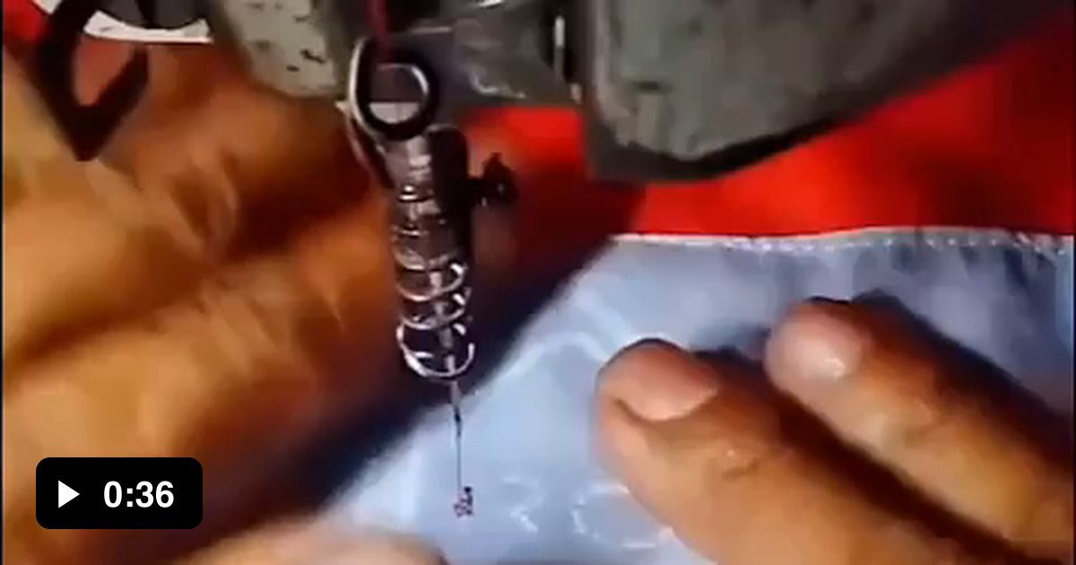 Embroidering a logo - 9GAG