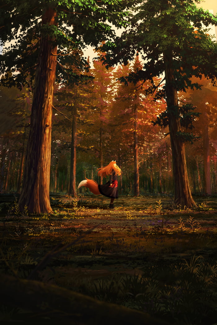 Holo in the forest - 9GAG