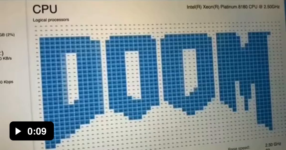Can your task manager play doom? - 9GAG