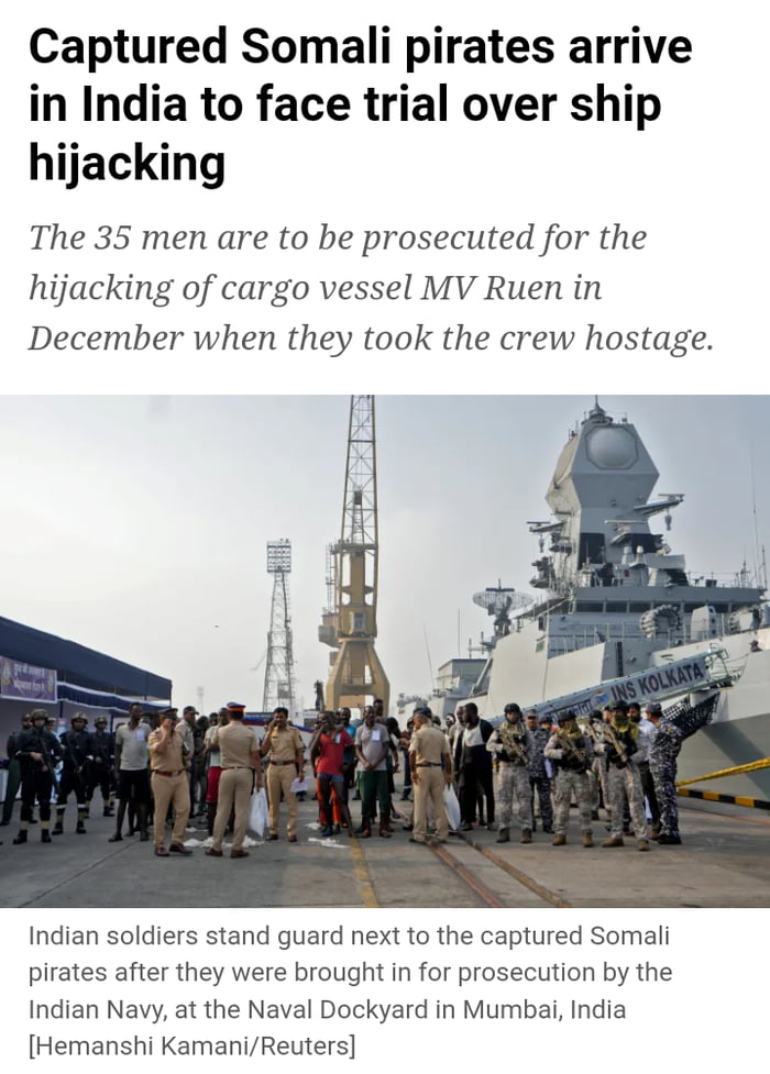 I'm surprised they didn't hold a trial right there on the poop deck. - 9GAG