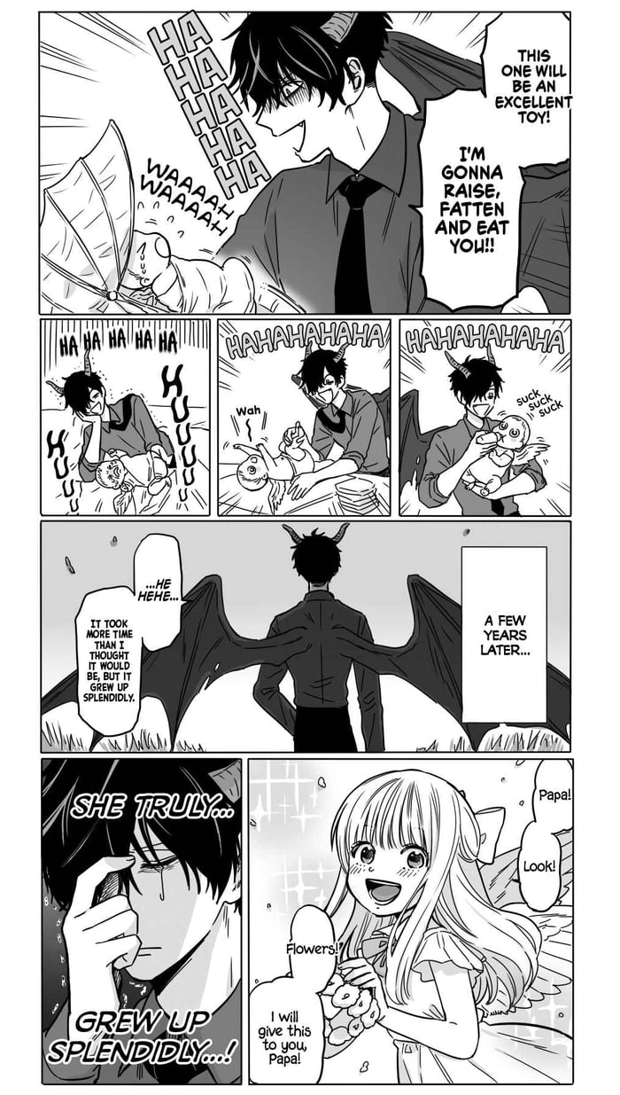 The Devil Adopts an Angel Daughter - 9GAG