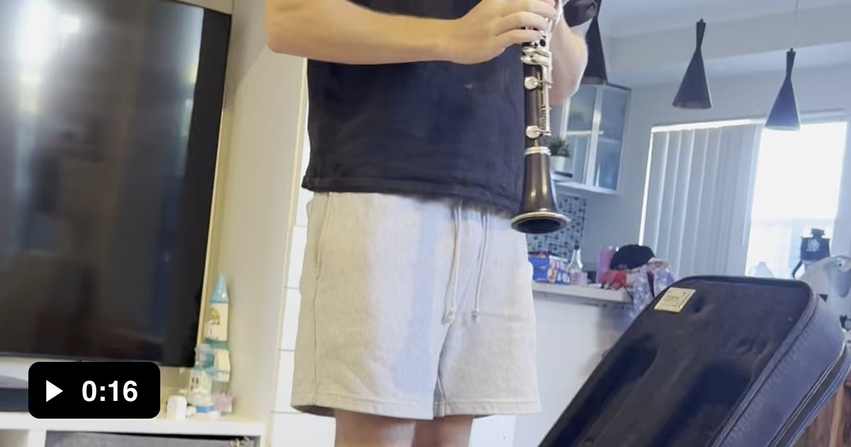Heard this guy on the radio wants to start a clarinet museum. He came ...