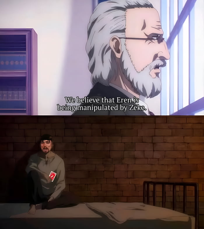 Eren played Uno reverse 😼🗿 - 9GAG