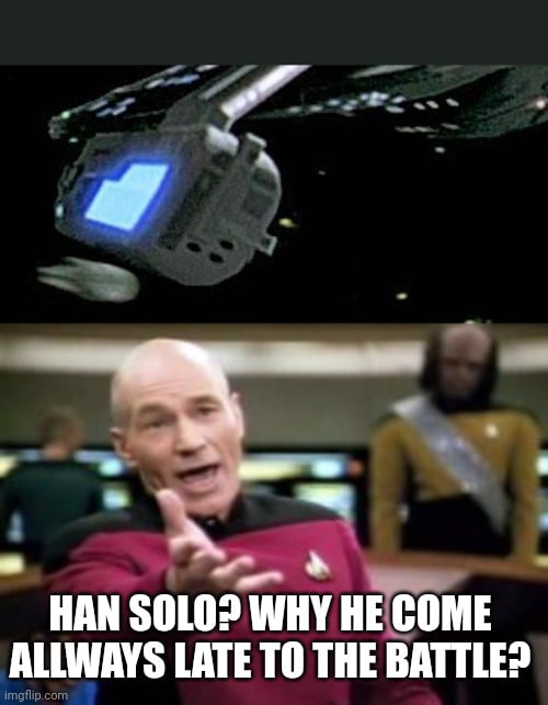 He shot first... but comes late - 9GAG