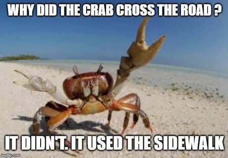 Reject modernity, return to crab - 9GAG