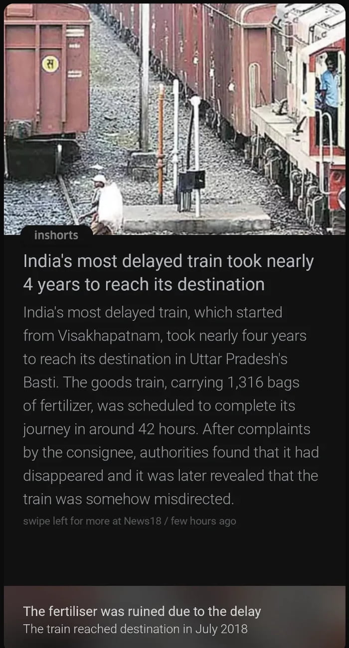 What do you mean we are lost? The train is on tracks - 9GAG