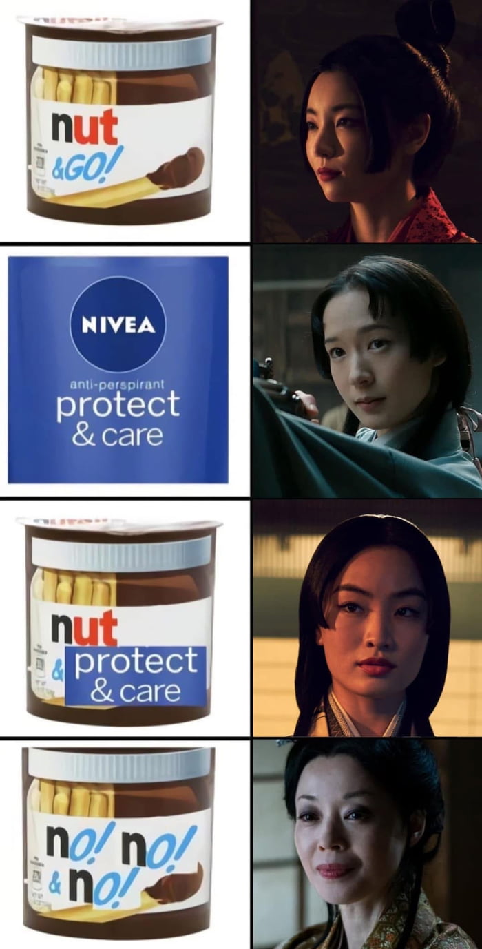 Shogun Nutella Nivea Ladies guide - 9GAG