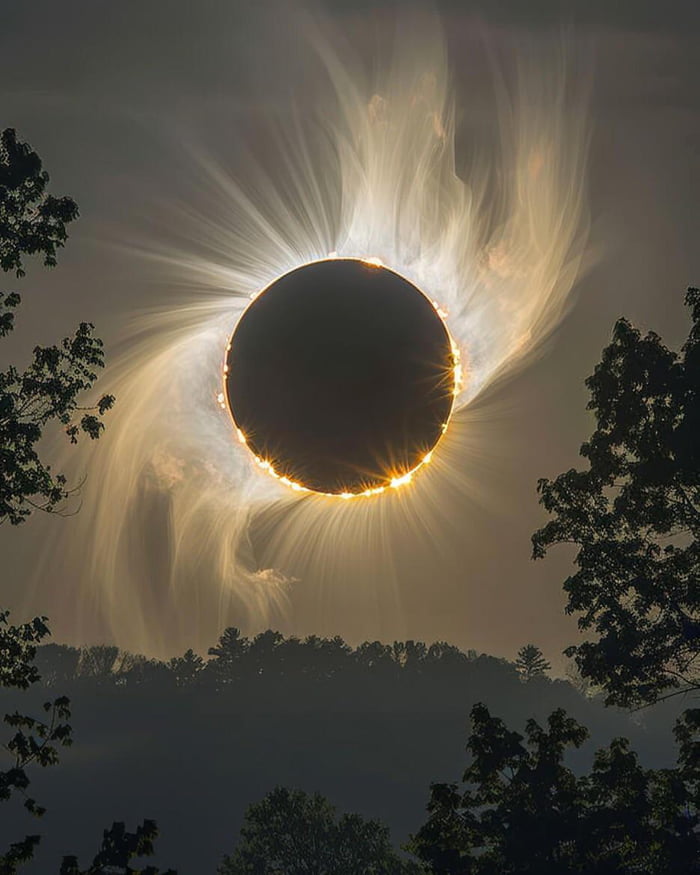 Total solar eclipse on April 8th - 9GAG