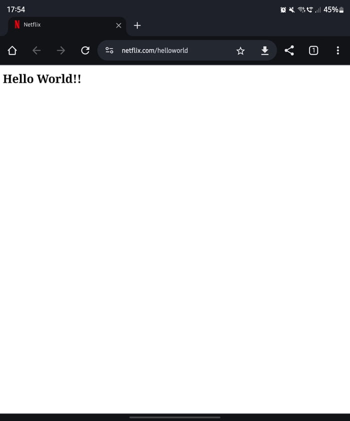 Netflix has hello world in production - 9GAG