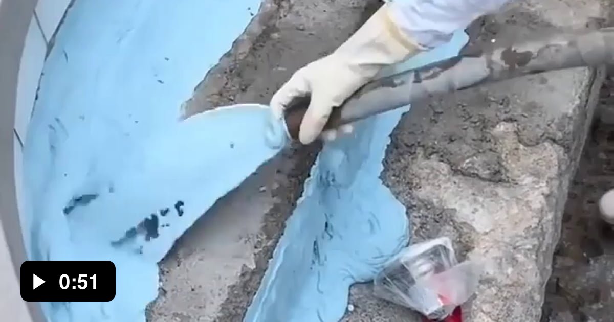 Plastering a new pool - 9GAG