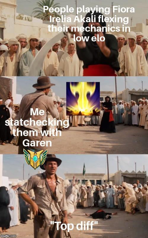 Outplay this you filthy casual (OC but reupload) - 9GAG