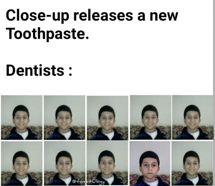 Kya aapke toothpaste main namak, neem, charcoal, lauda-lasun hai? - 9GAG