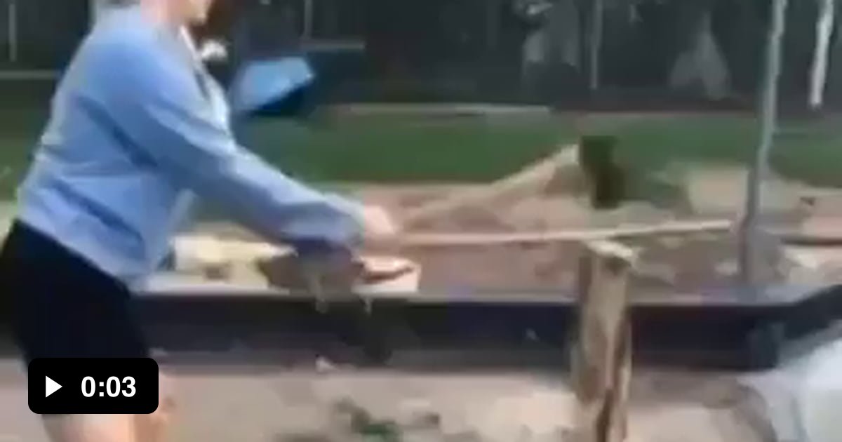 What could go wrong by using a dull axe? - 9GAG