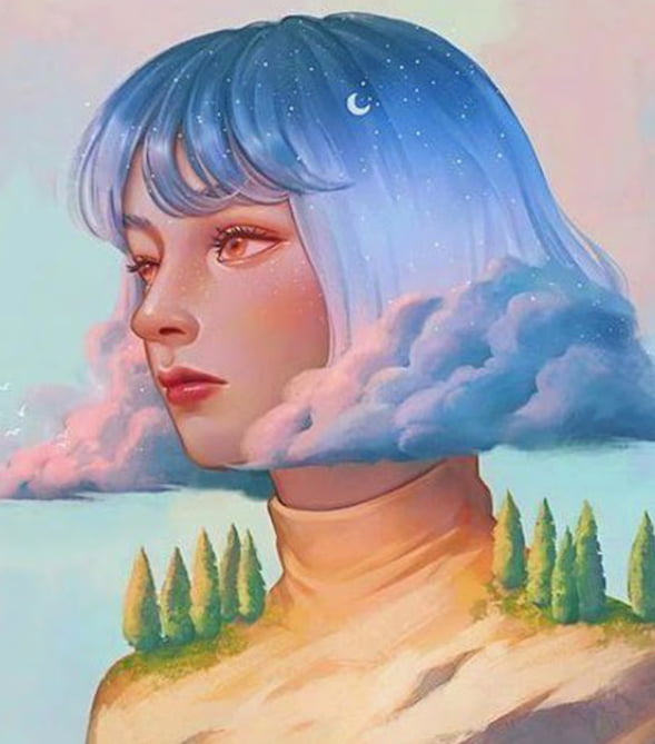 The cloudy girl got me - 9GAG