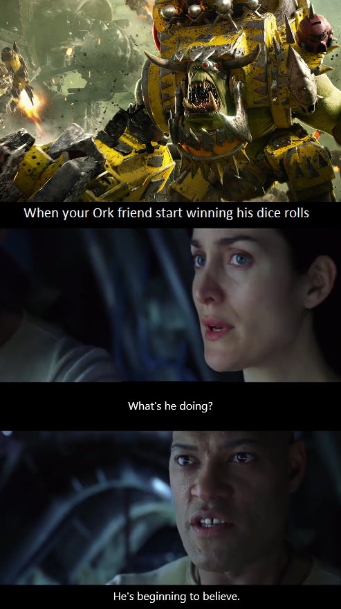 When you start believing in Gork and Mork - 9GAG