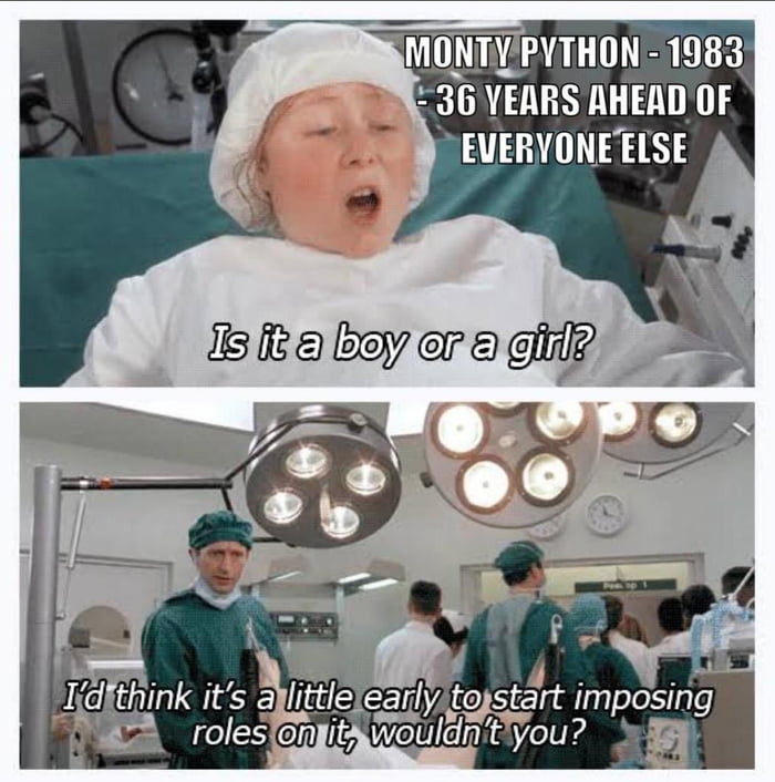 Monty Python was way ahead of it's time - 9GAG