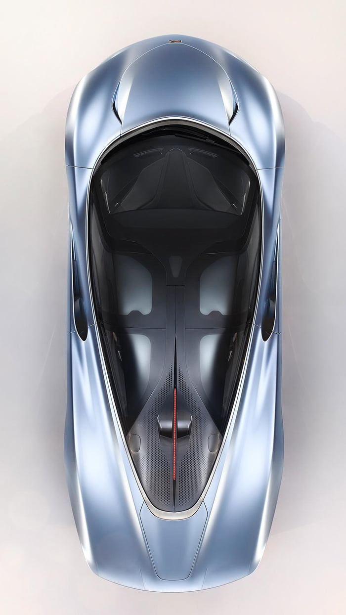 Top view, McLaren Speedtail - 9GAG