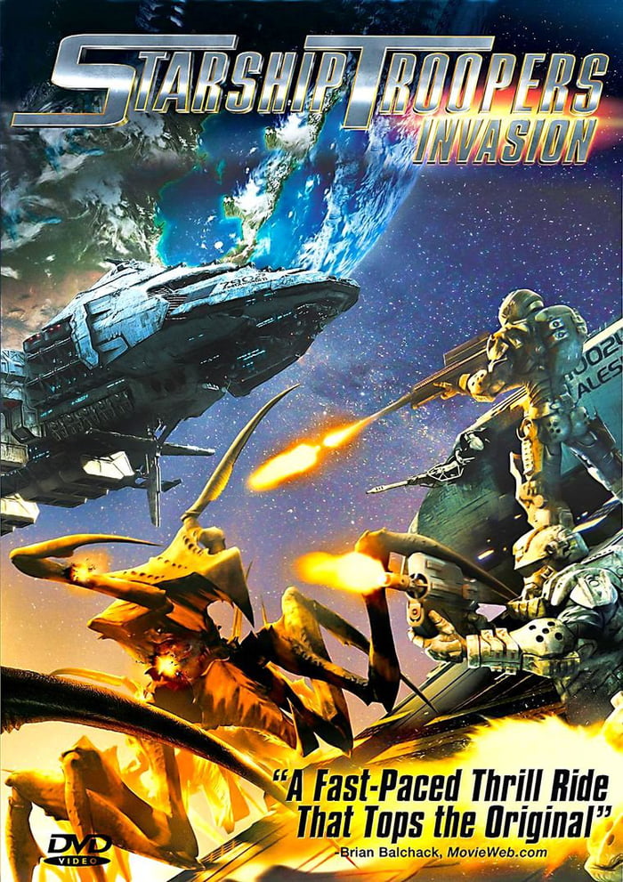 Starship Troopers Invasion - An Animated Movie About Futuristic Space ...