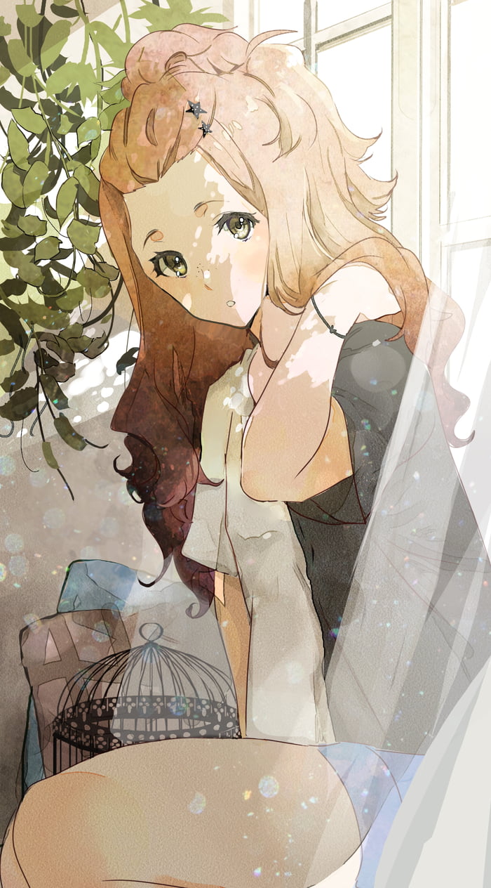 Ririka by the window. - 9GAG