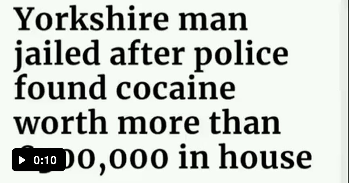 Yorkshire man, bender of reality, creator of white breaking bad meth ...