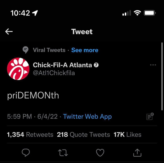 Chick-fil-a being a pos - 9GAG
