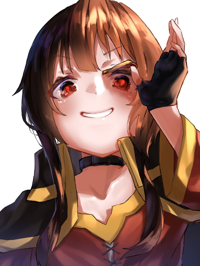 Smug Megumin :3 - 9GAG