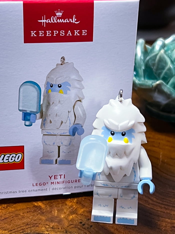 Yeti Lego Ornament Minifig - 9GAG