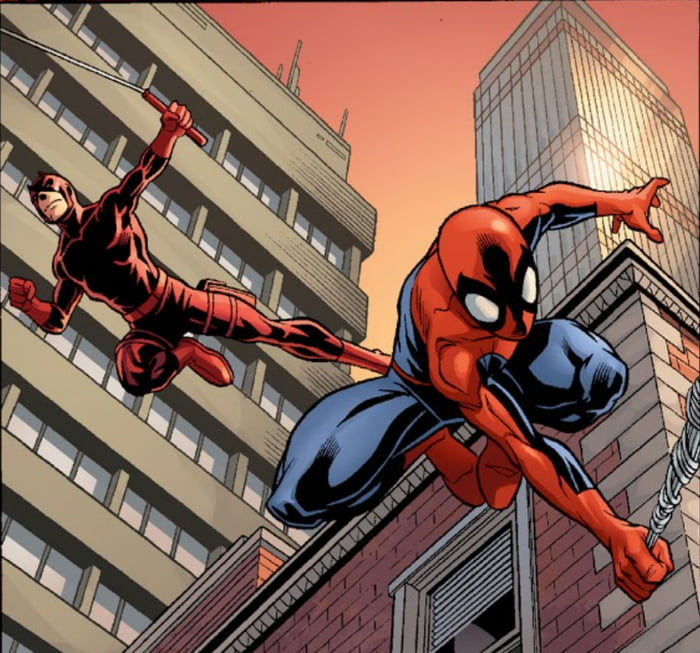 Spider-Man and Daredevil (Ultimate Spider-Man, Annual #2) - 9GAG