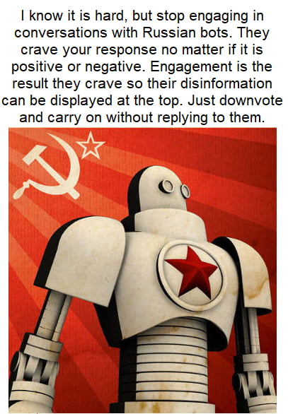 How to properly interact with a Russian bot on social media: ignore or ...